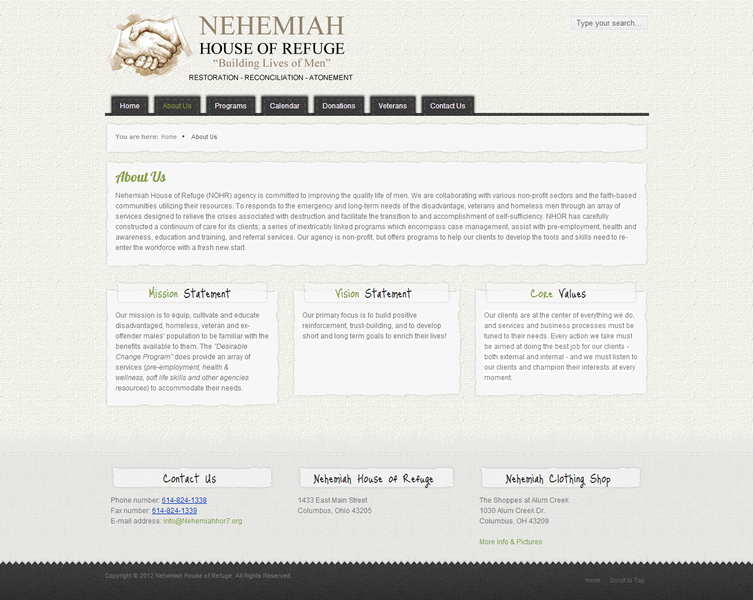 Nehemiah House of Refuge